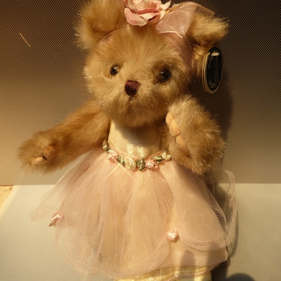 Toys | Ballet Teddy Bear Pink Plush Toy | Poshmark